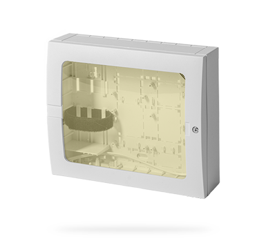 PP-CENTRBOX-M Modified control panel cover with plexiglass and ...